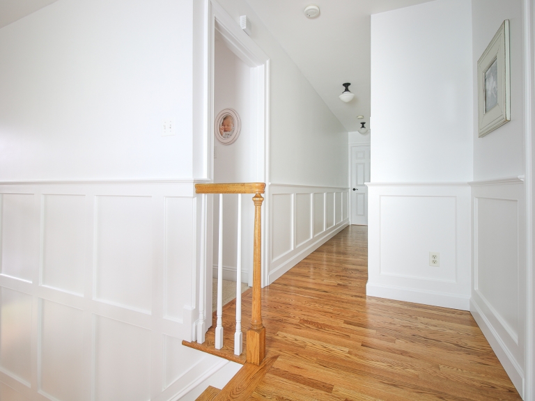 How to Install Hallway Molding - Stefana Silber