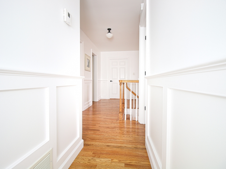 Hallway molding installation tutorial with pics