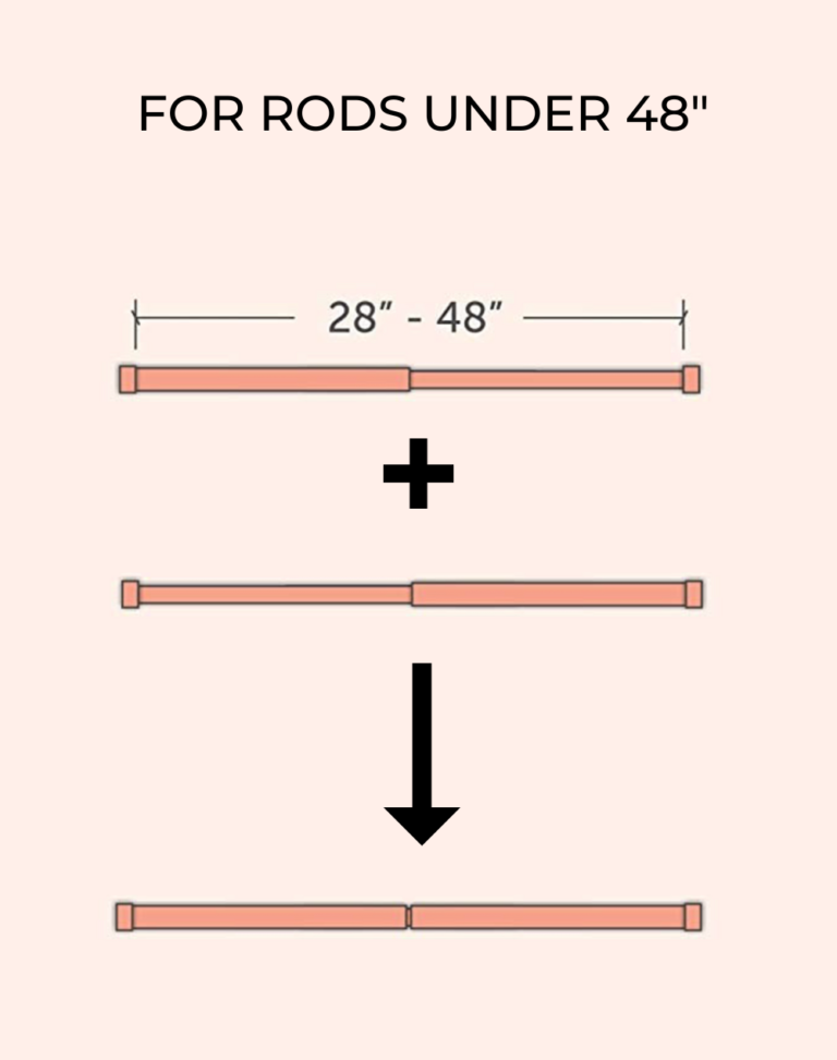 How To Make An Extra Long Continuous Drape Rod - Stefana Silber