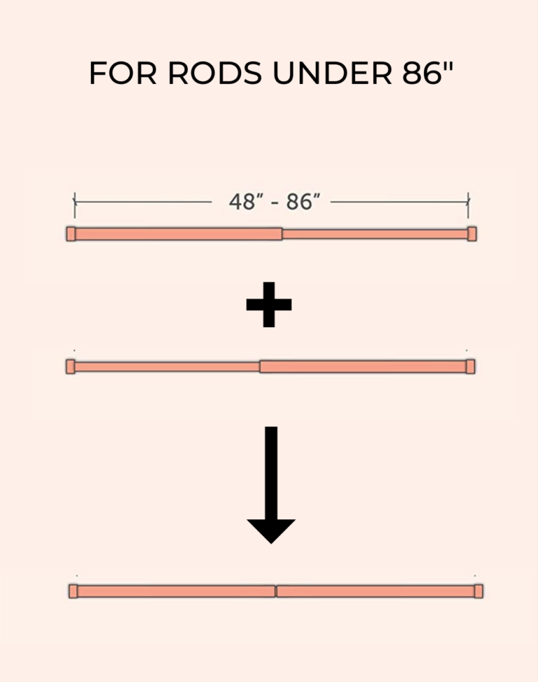 How To Make An Extra Long Continuous Drape Rod - Stefana Silber