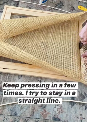 How to Cane Furniture and Repair Chair Caning by Hand - Stefana Silber