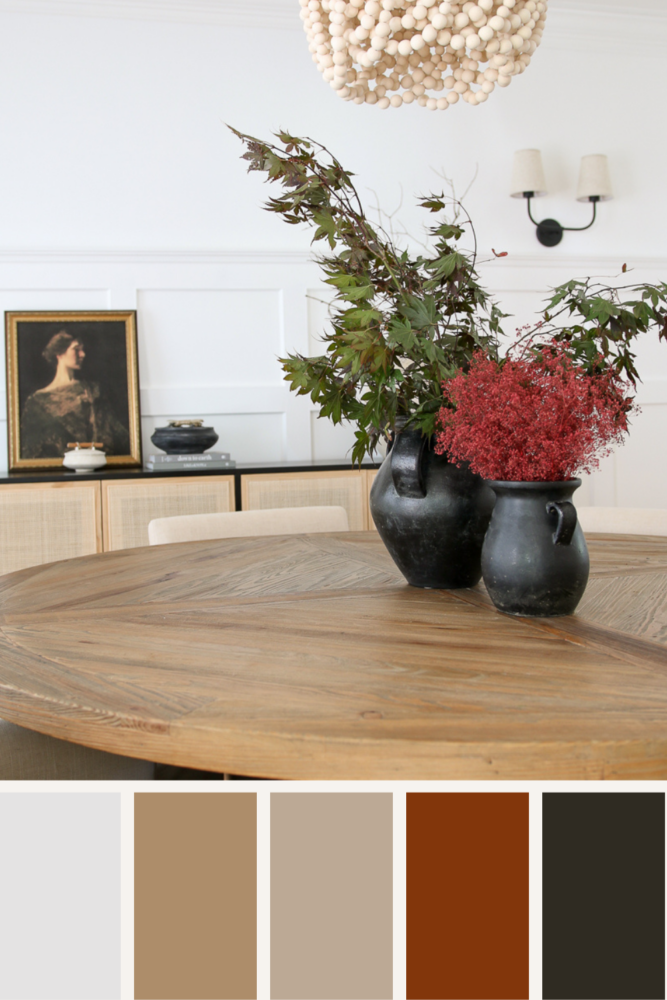 Decorating with a Fall Color Palette - Stefana Silber