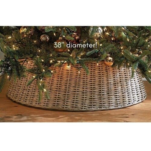 4 Stylish Christmas Tree Skirt Alternatives - Stefana Silber