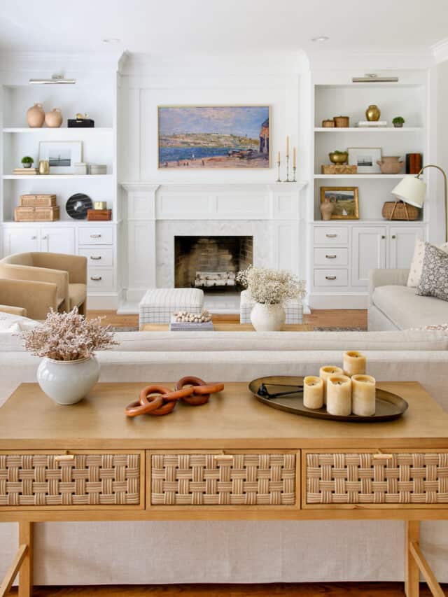 Behind the Couch Table Ideas for Your Living Room - Stefana Silber