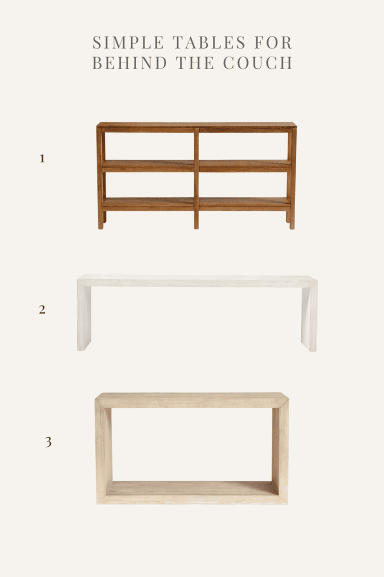 Behind the Couch Table Ideas for Your Living Room - Stefana Silber